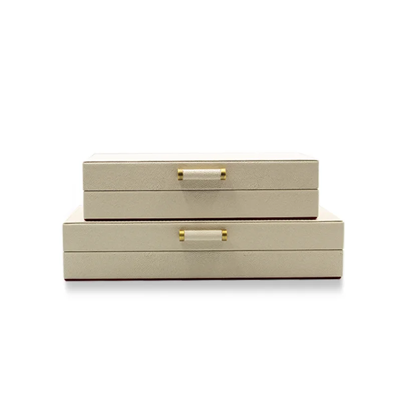 LEATHER STORAGE BOX SET | Mofage